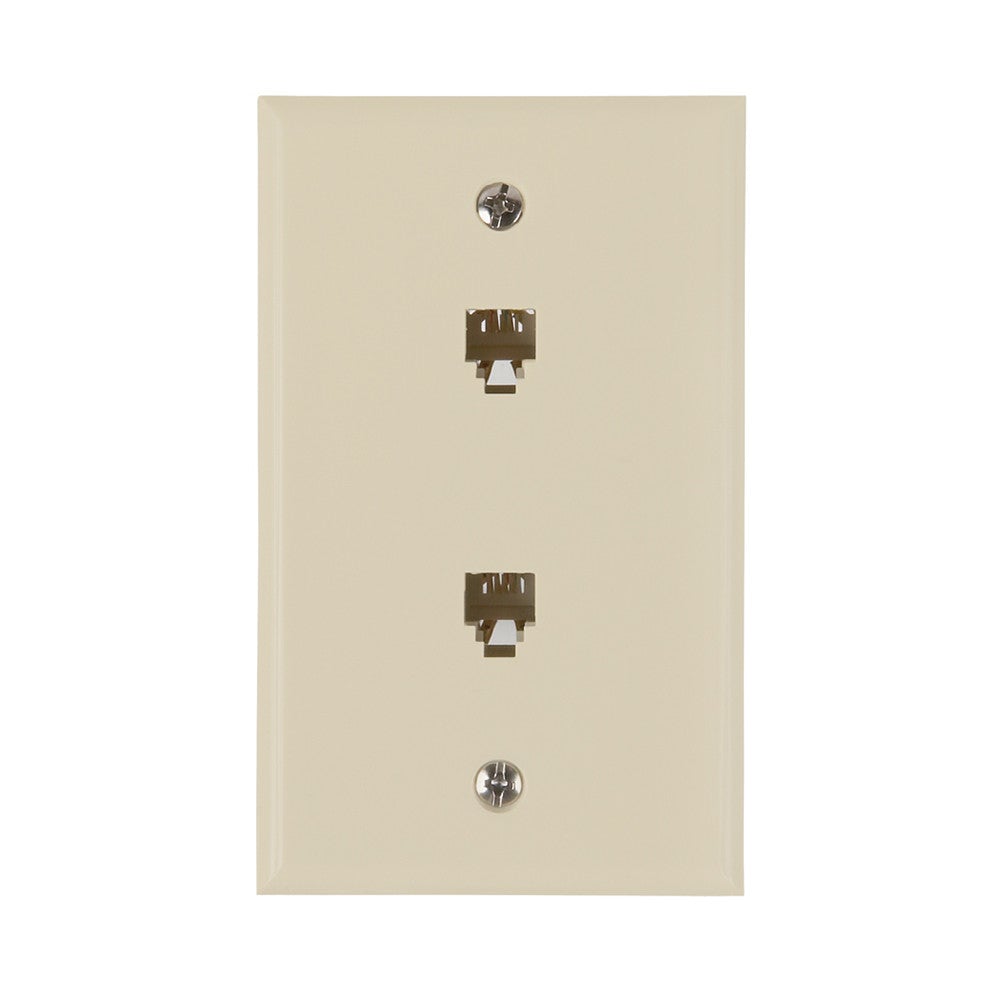 Zenith Flush Mount Dual Telephone Wallplate TW1002DA - Palmyra, NY ...