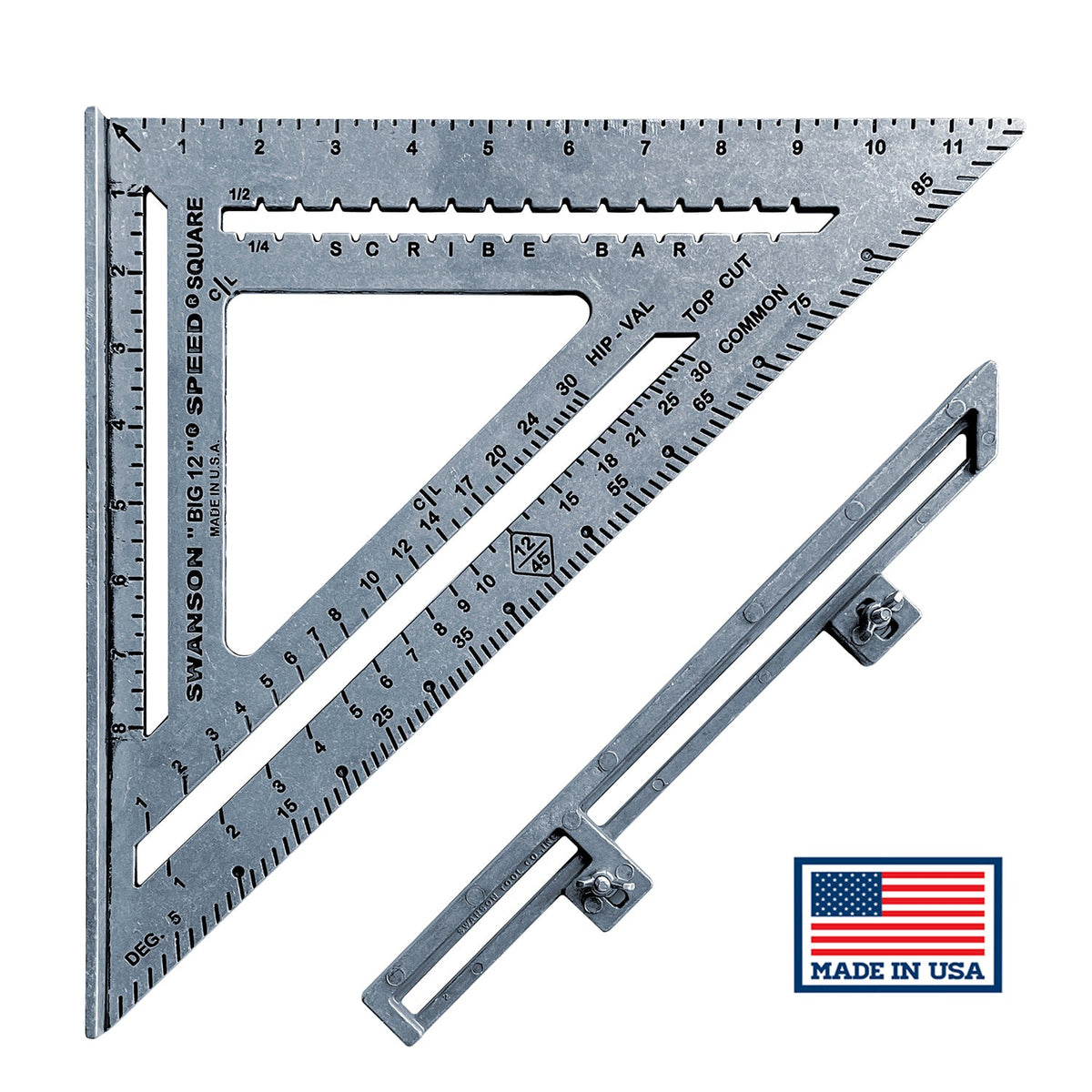 Swanson® The Big 12® Speed® Square With Layout Bar - Palmyra, NY ...